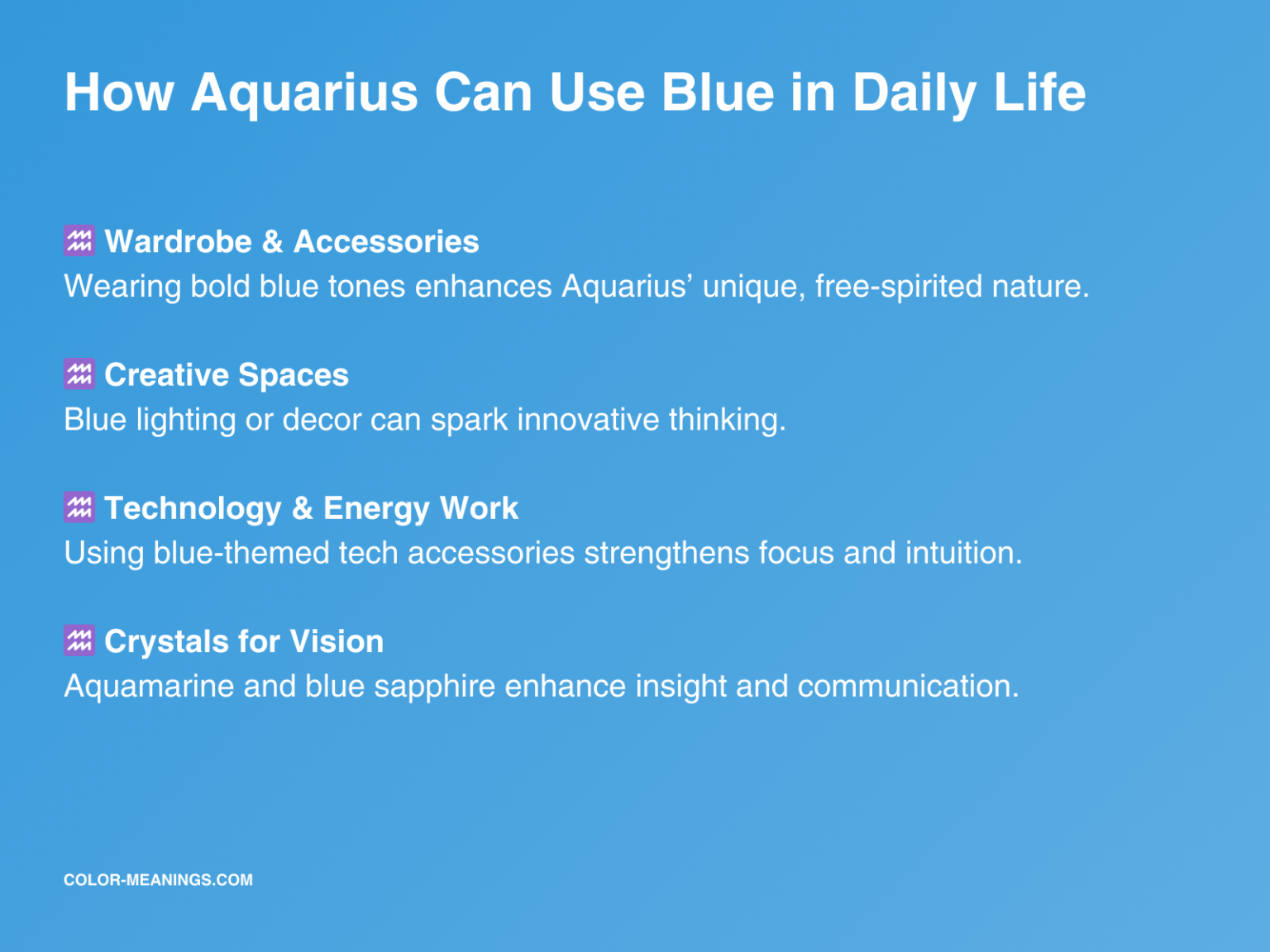 Zodiac Colors for All 12 Signs: Discover the Perfect Color for Your ...