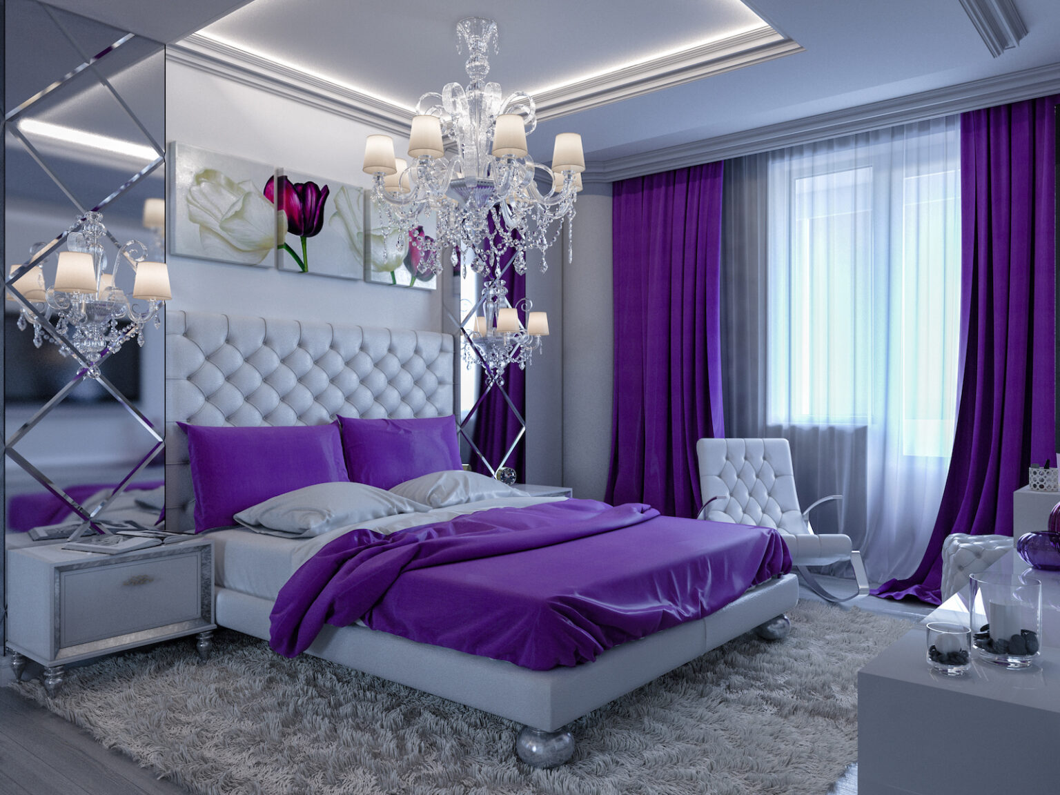 What Color Do Purple and White Make When Mixed? | Color Meanings