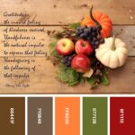 30 Thanksgiving Color Palettes for Rustic Designs | Color Meanings