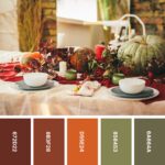 30 Thanksgiving Color Palettes for Rustic Designs | Color Meanings