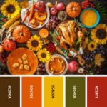 30 Thanksgiving Color Palettes for Rustic Designs | Color Meanings