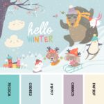 31 Winter Color Palettes for Frosty Designs | Color Meanings
