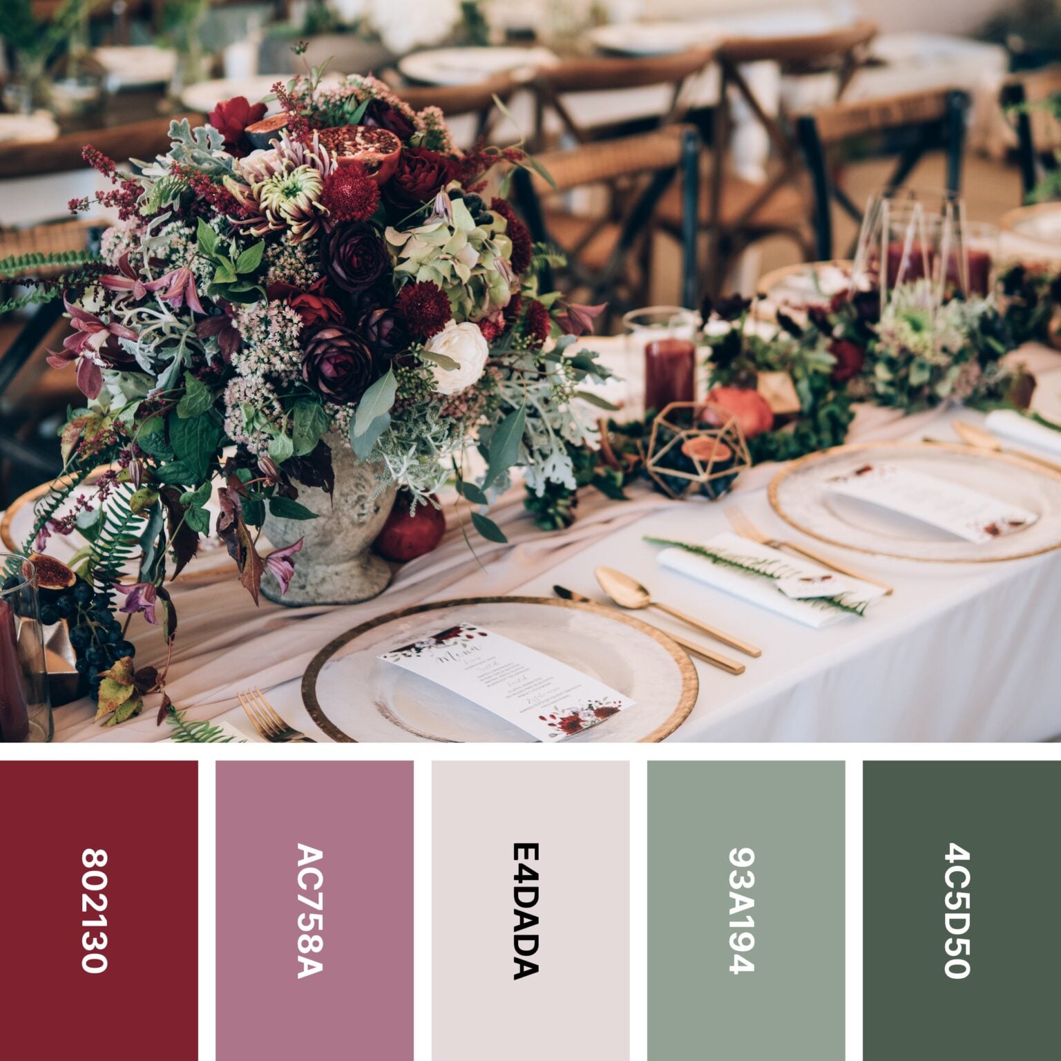 32 Wedding Color Palettes for Dreamy Designs | Color Meanings