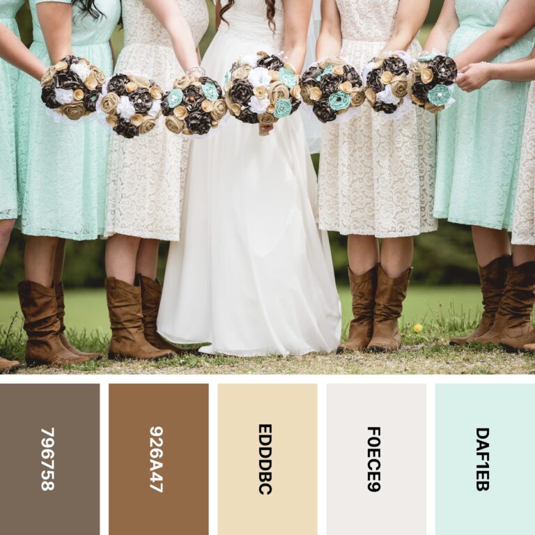 32 Wedding Color Palettes for Dreamy Designs | Color Meanings