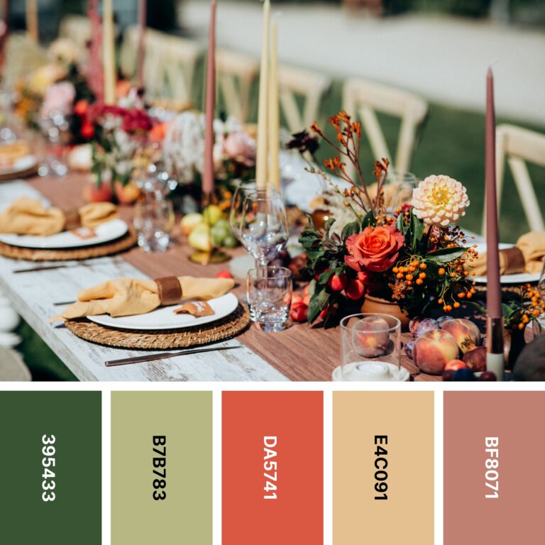32 Wedding Color Palettes for Dreamy Designs | Color Meanings