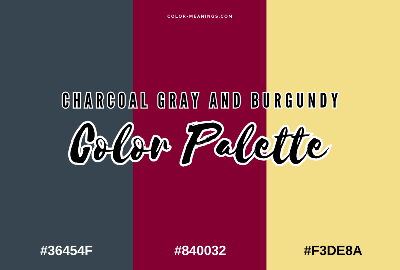 27 Colors That Go With Burgundy (Color Palettes) | Color Meanings