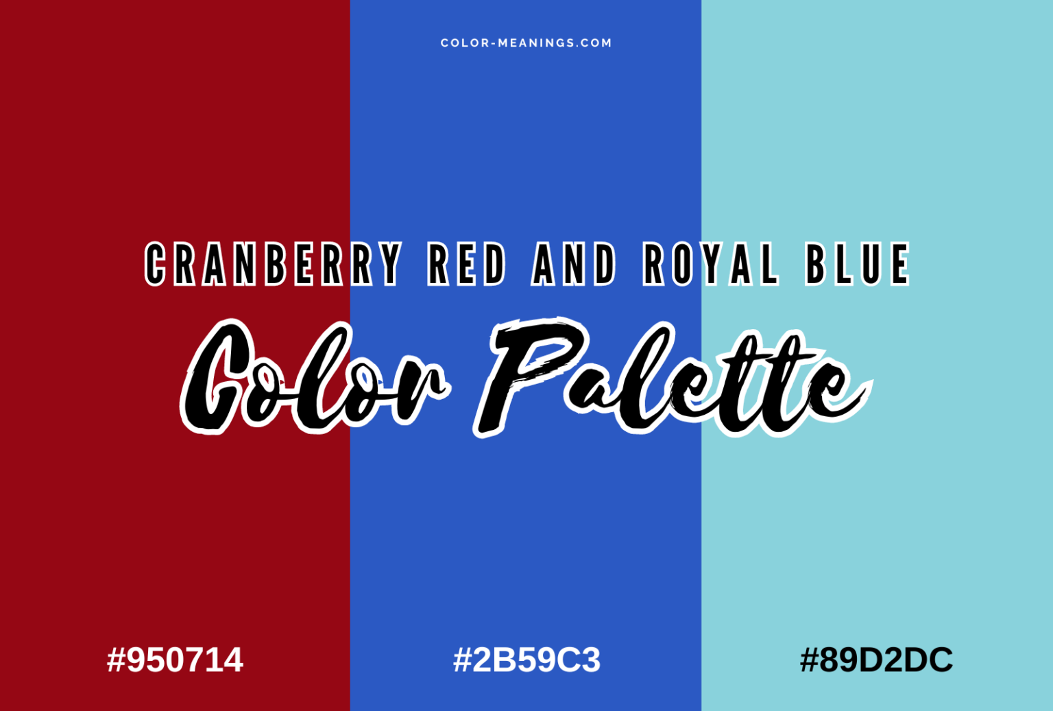 27 Colors That Go With Royal Blue Color Palettes Color Meanings 