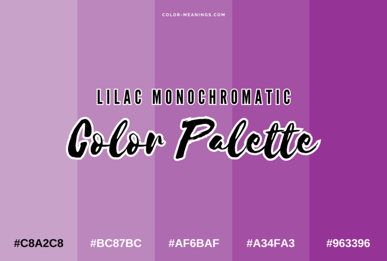 40 Monochromatic Color Palettes for Minimalistic Designs | Color Meanings