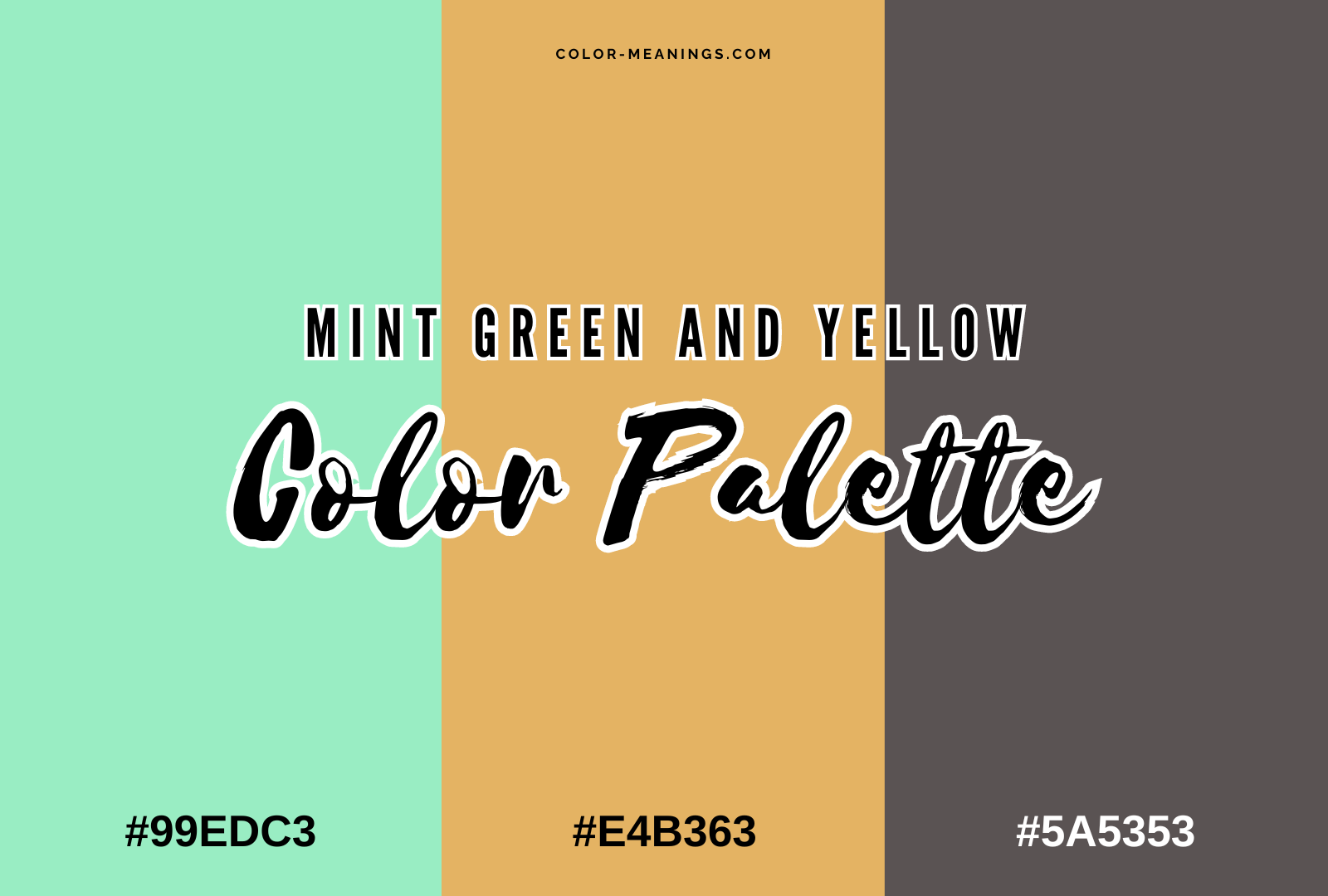 45 Colors That Go With Yellow (Color Palettes) | Color Meanings