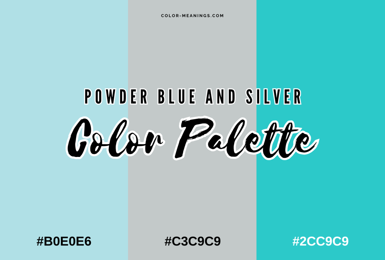 31 Colors That Go With Silver (Color Palettes) | Color Meanings