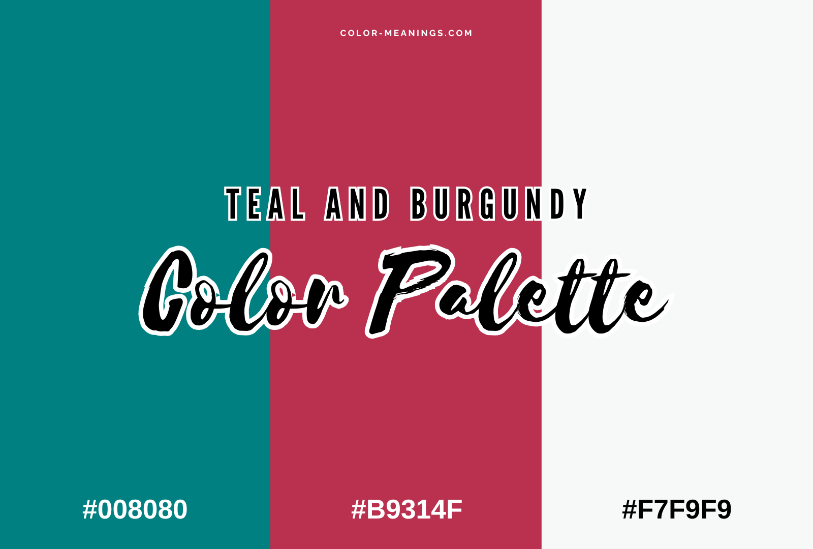 27 Colors That Go With Burgundy (Color Palettes) | Color Meanings