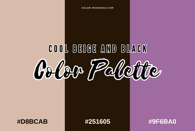 44 Colors That Go With Black (Color Palettes) | Color Meanings