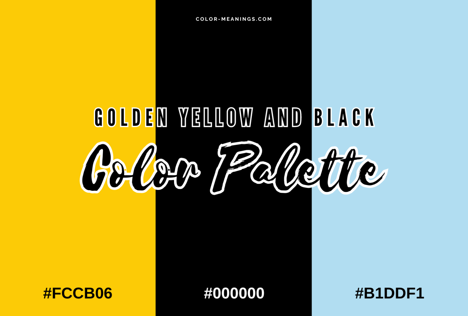 44 Colors That Go With Black (Color Palettes) | Color Meanings