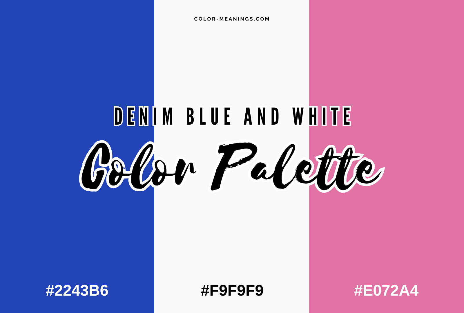 44 Colors That Go With White (Color Palettes) | Color Meanings