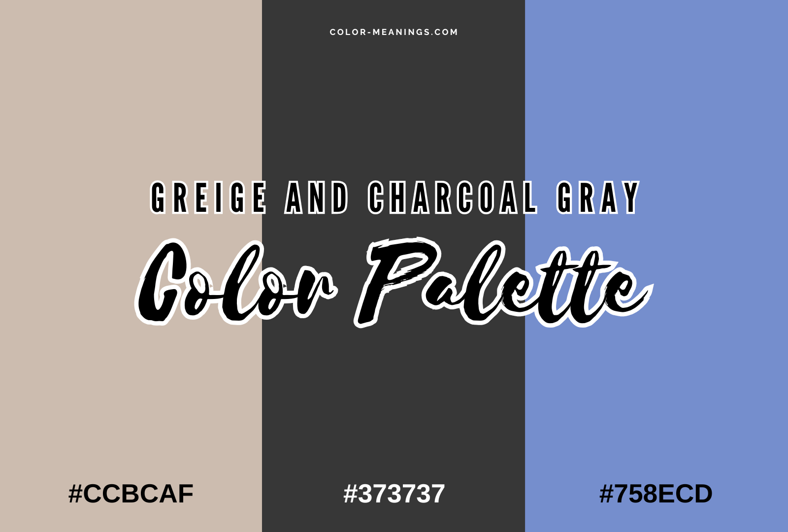 30 Colors That Go With Charcoal Gray (Color Palettes) | Color Meanings