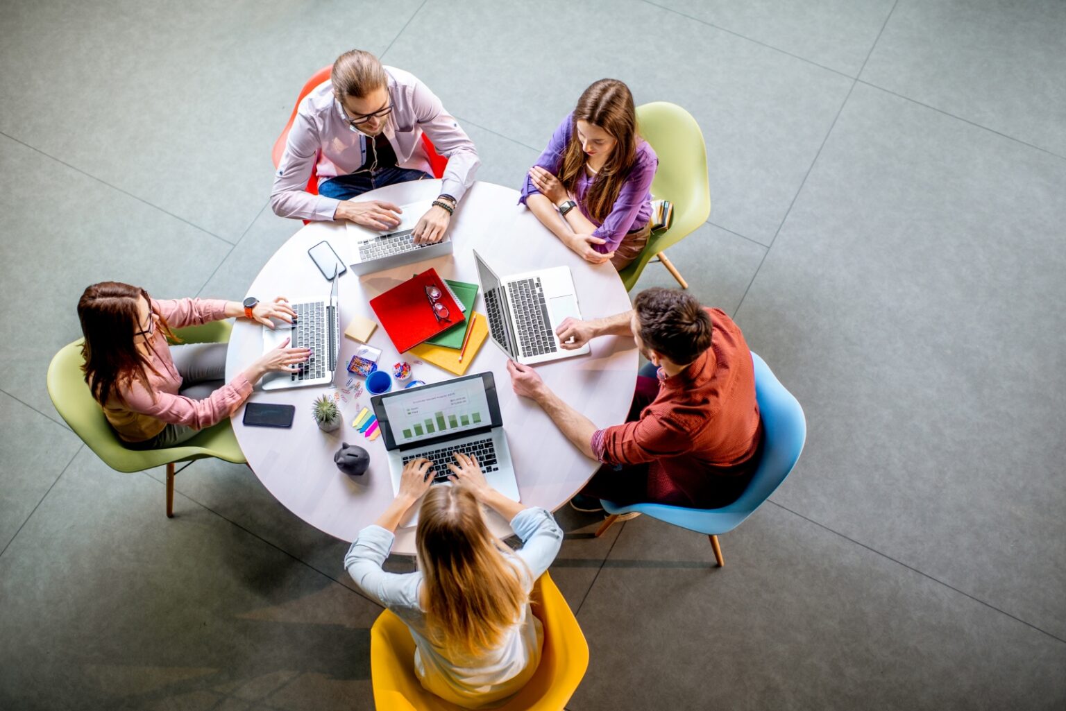 From Beige to Bold: How Color Transformed the Corporate World | Color ...
