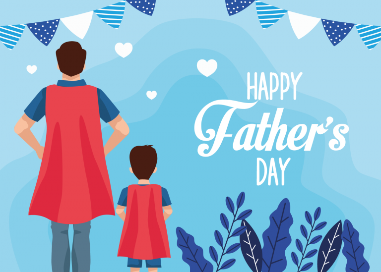 The Colors of Father’s Day: Black, White, and Dark Shades of Red and ...